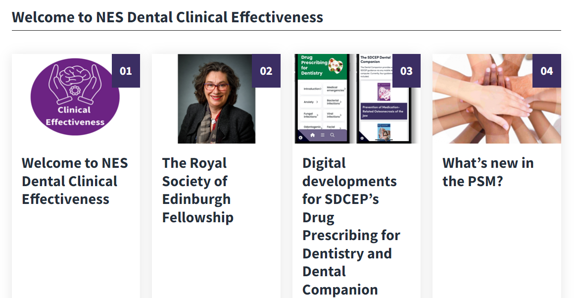 Scottish Dental Clinical Effectiveness Programme - SDCEP